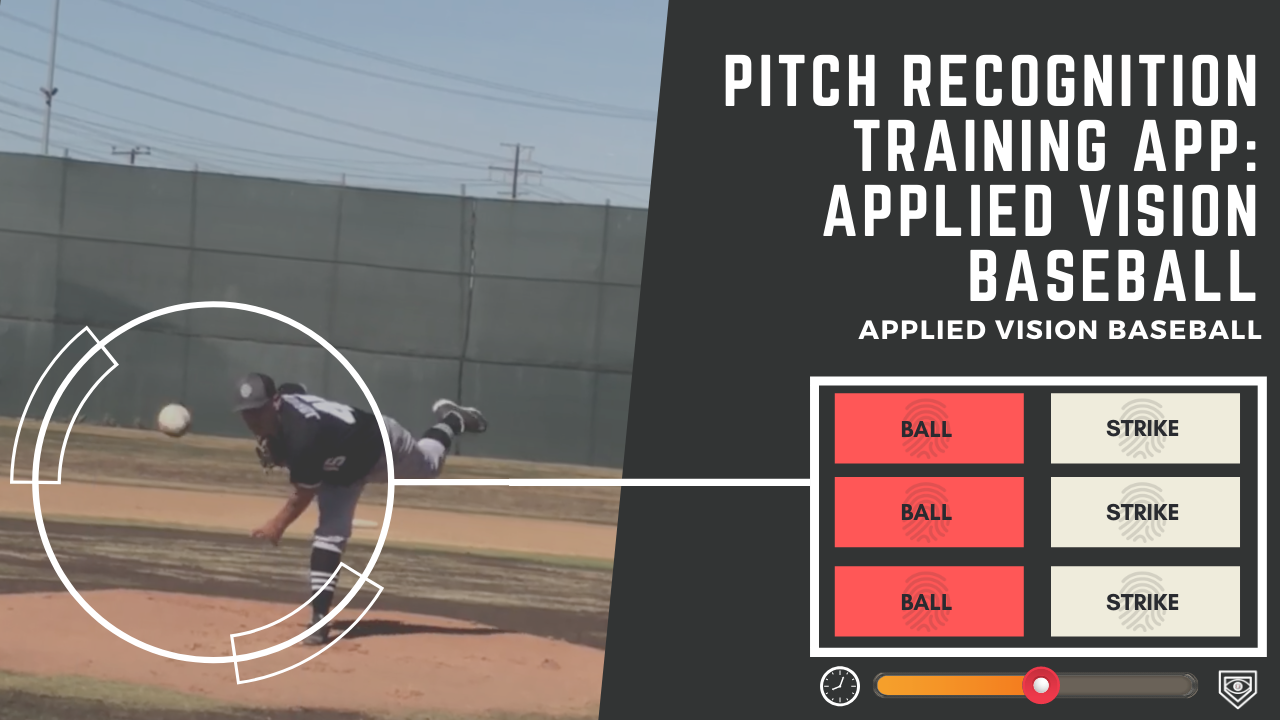 Pitch Recognition Training App: The Applied Vision Baseball Game - Applied Vision Baseball