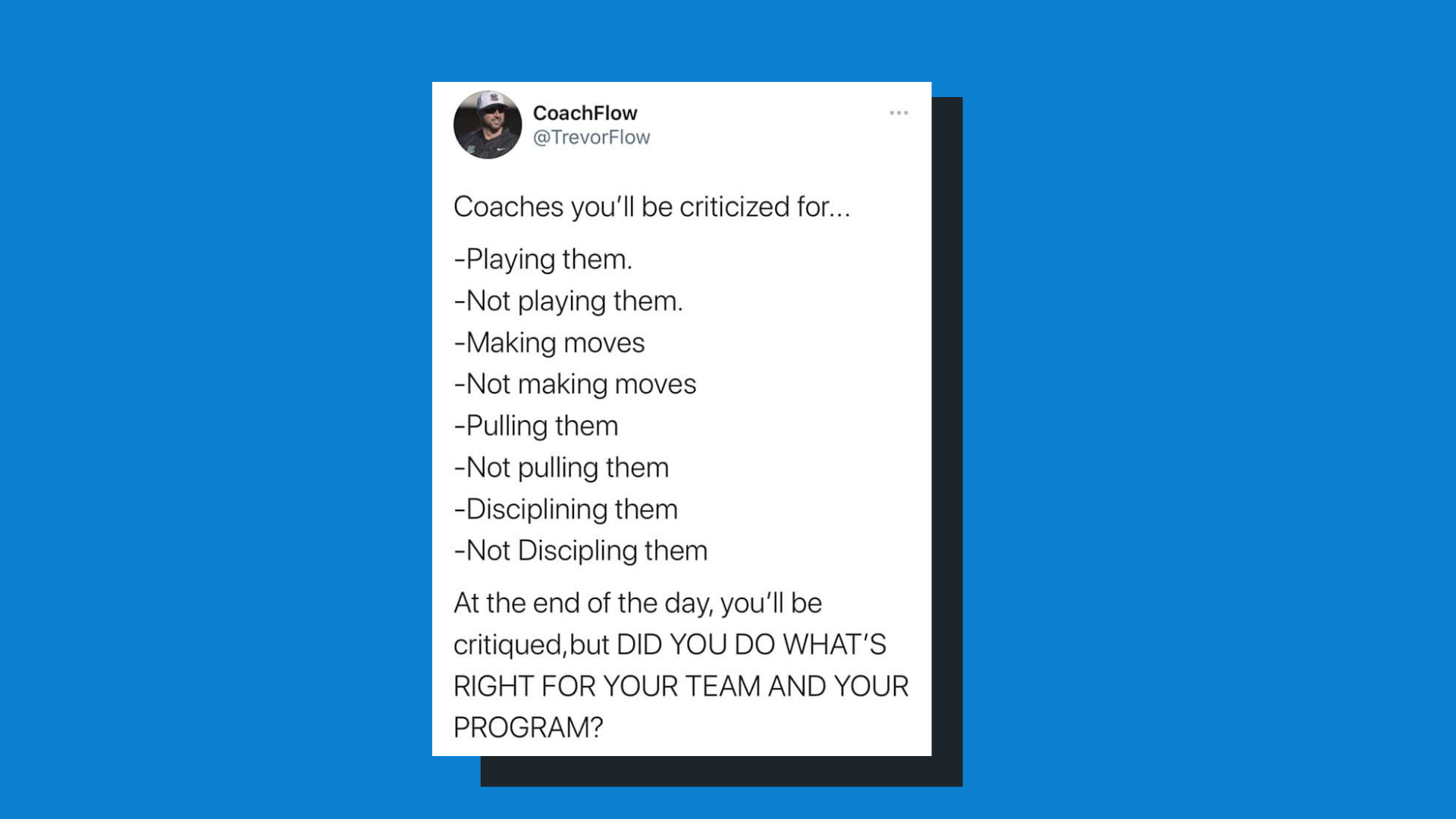 Two Priceless Coaching Philosophies. - Applied Vision Baseball