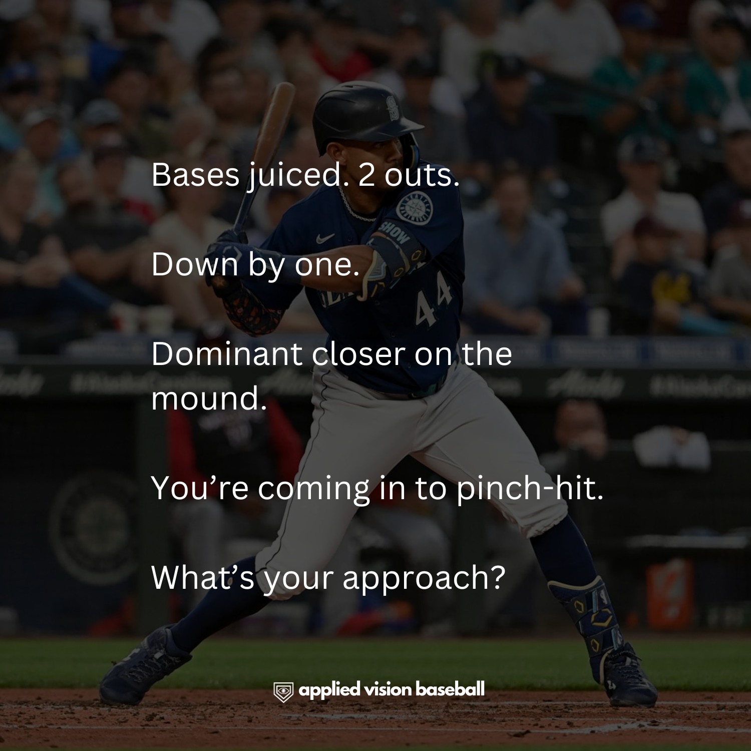 Keep your perspective… - Applied Vision Baseball